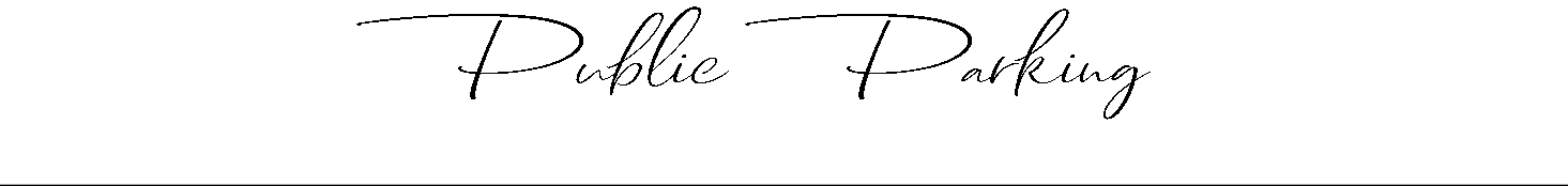 PUBLIC PARKING – El Paseo Valet